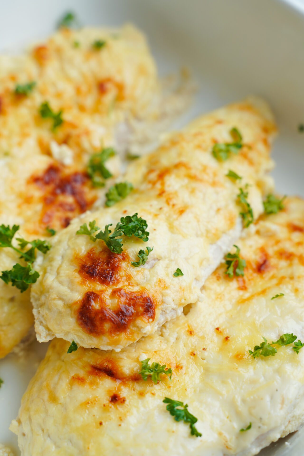 Baked Caesar Chicken Recipe - cookingwithcassandra.com