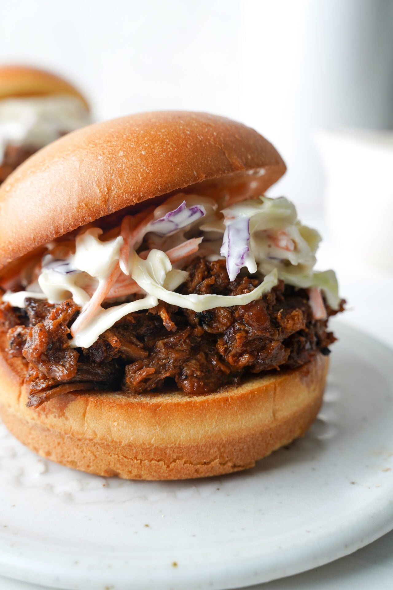Best BBQ Pulled Pork Burger Recipe - cookingwithcassandra.com
