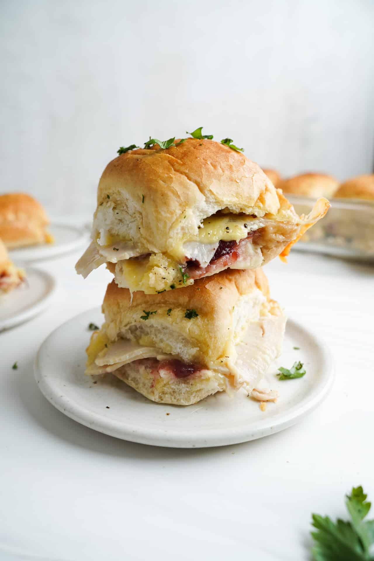Turkey Cranberry Sliders Using Thanksgiving Leftovers ...