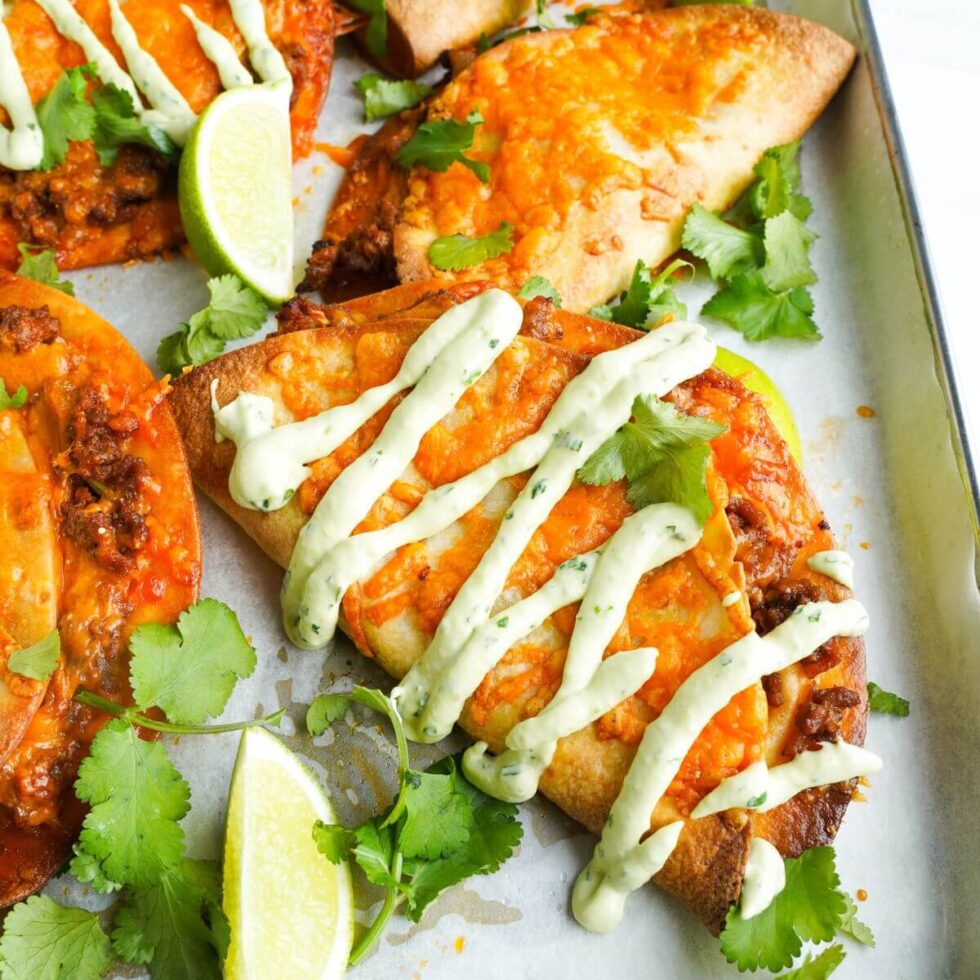 Baked Tacos (Crispy Beef Tacos)